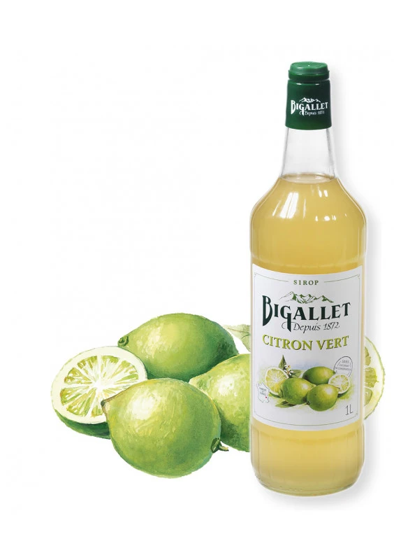 SIROP CITRON VERT 1L - Marché Pernoud